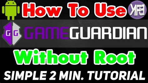How To Use Game Guardian Without Root No Root Android YouTube
