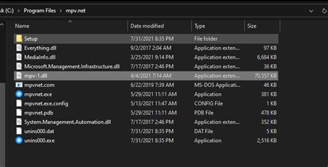Unable To Load Dll Mpv 1dll · Issue 296 · Mpvnet Player