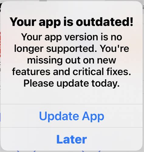 My Ios App Shows An Update Alert … Apple Developer Forums