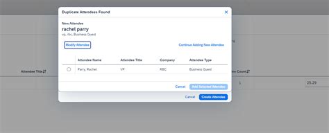 Cant Find Attendees Sap Concur Community