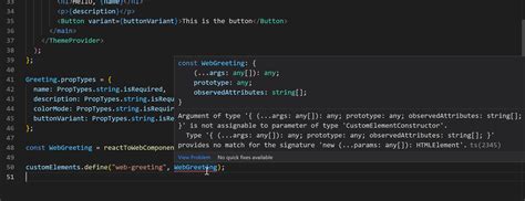 Typescript Says Argument Of Type Typeof React Is Not Assignable To Parameter Of Type React