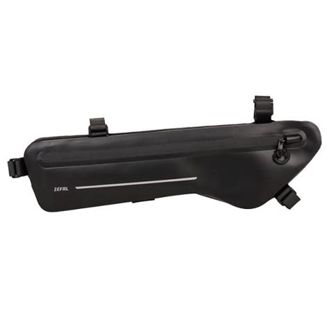 Sacoche Velo Cadre Gravel Zefal Z Adventure C4 Noir 4 2l Fermeture Etanche 500x140x65mm