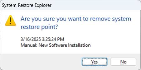 How To Delete Or Mount Specific Windows System Restore Points Online