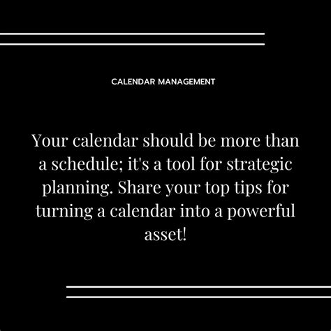 Calendarmanagement Strategicplanning Timemanagement Productivitytips Connectwithkaylee