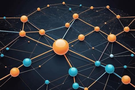 Premium Photo Decentralized Network Nodes Connections Pathway Guide Abstract Connection