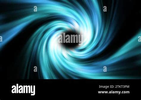 Space Vortex Or Wormhole Or Time Tunnel A Vortex Animation Neon Glowing Rays Of Hyperspace