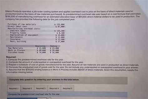 Solved 1 Compute The Unadjusted Cost Of Goods Sold For The