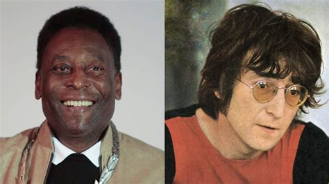 O Encontro De John Lennon E Pelé Mais Famosos Que Cristo Diário