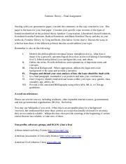 Analyzing Political Theories In Feminist Theory Course Hero