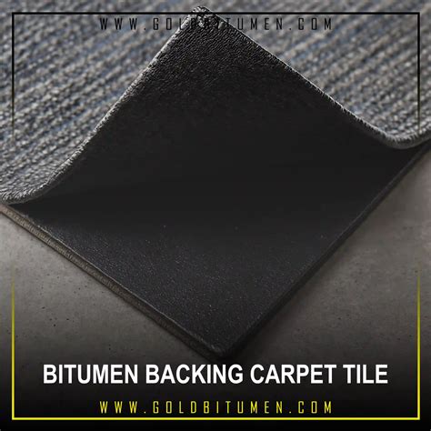 Bitumen Backing Carpet Tile Strong Support Lasting Comfort