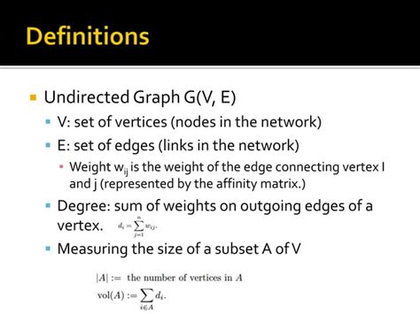 Spectral Graph Theory Pptx