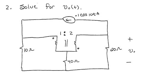 Solve For V T Chegg Com