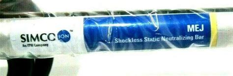 NEW SIMCO MEJ SHOCKLESS STATIC NEUTRALIZING BAR SB Industrial Supply Inc