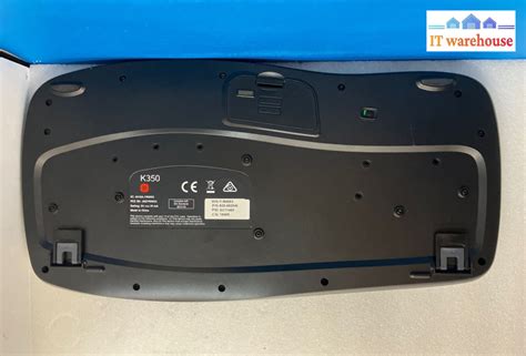 ~ Logitech K350 Wireless Wave Palm Rest Keyboard W Unifying Usb Recei