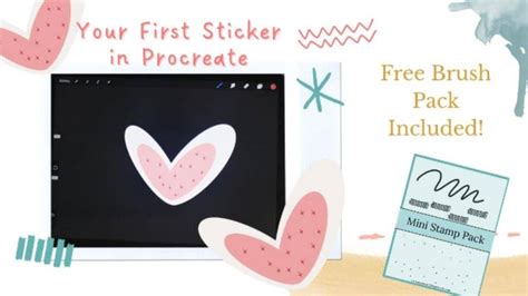 Create A Digital Sticker In Procreate Easy Beginner Guide