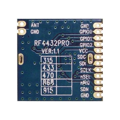 Rf4432pro Si4432 Wireless Transceiver Module From Nicerf On Tindie