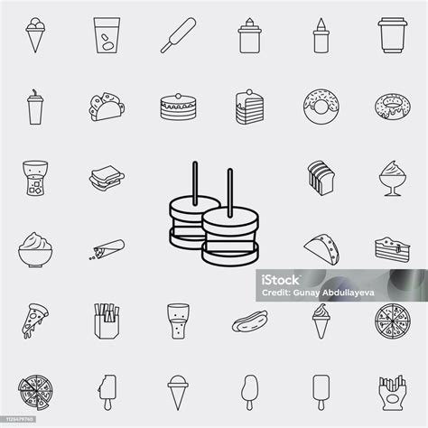간식 아이콘입니다 웹 및 모바일에 대 한 패스트 푸드 아이콘 유니버설 세트 0명에 대한 스톡 벡터 아트 및 기타 이미지 0명 기계류 마실 것 Istock