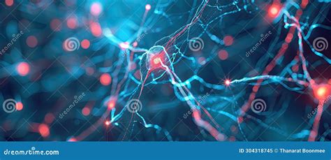 Visual Depiction Of The Neural Network In The Human Brain Ai Generated