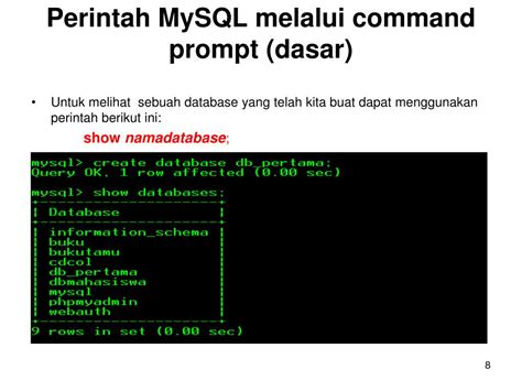 Ppt Database Mysql Powerpoint Presentation Free Download Id5610785