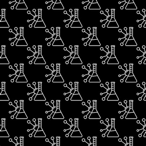 Premium Vector Molecule And Chemistry Flask Thin Line Science Concept Premium Vector Molecule And Chemistry Flask Thin Line Science Concept