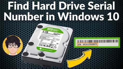 Find Hard Drive Serial Number In Windows How To YouTube