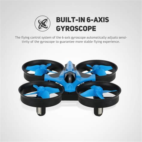 JJRC H36 2.4G Mini Drone RC Quadcopter - Gray