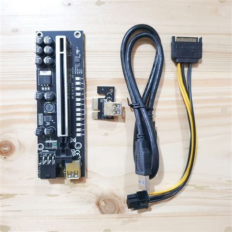 Jual Pcie Riser Ver Pro Kapasitor Riser Pcie Vga Usb X To Shopee Indonesia