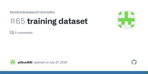 Training Dataset Issue Facebookresearch Encodec Github