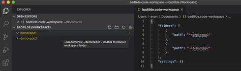 Workspaces Support Variables For Home Folder · Issue 95809 · Microsoftvscode · Github