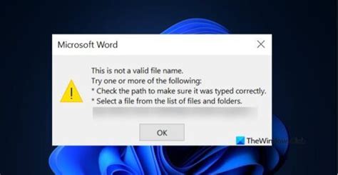 Onedrive Not Saving Word Documents This Is Not A Valid File Name