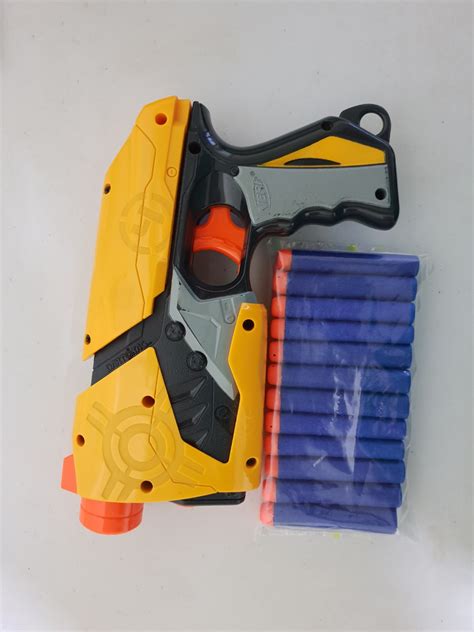 Nerf Dart Tag Pistol Model 4 With 24 Nerf Darts Hobbies And Toys Toys