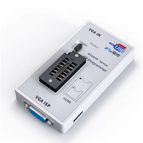 包邮 新款 Rt809f 809h主板液晶高速usb编程器bios烧录器 智能读写程序 鑫豆商城