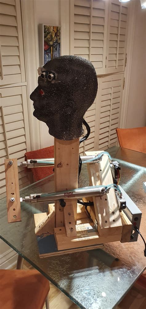 My First Arduino School Project Its A Grim Reaper Robot For A Hunted