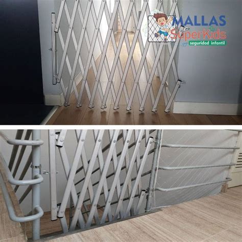 Rejas Plegables 2 Mallas De Seguridad Para Niños Protege La