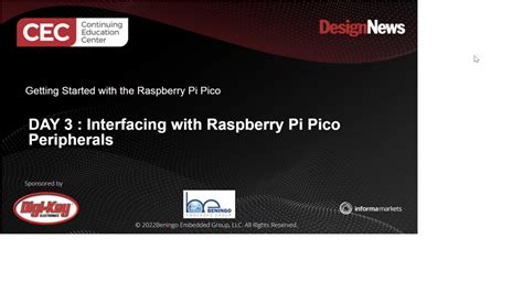 Getting Started With The Raspberry Pi Pico Day 3 Digikey