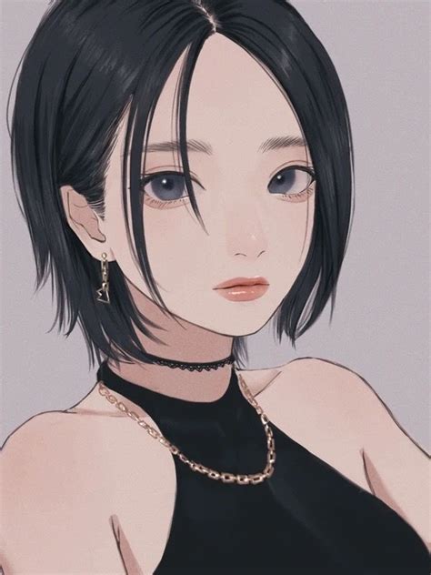 「art Girls」おしゃれまとめの人気アイデア｜pinterest｜micheey ボブ イラスト 顔 イラスト 水彩画 女の子