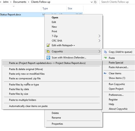 Windows Quickly Replace An Old File With A New File Keeping Old Name