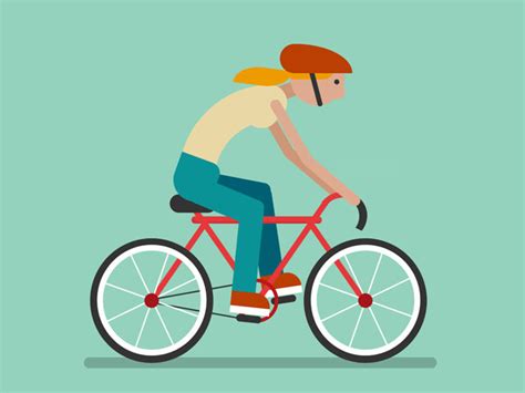 Css Cyclist Bike Animation Lena Design