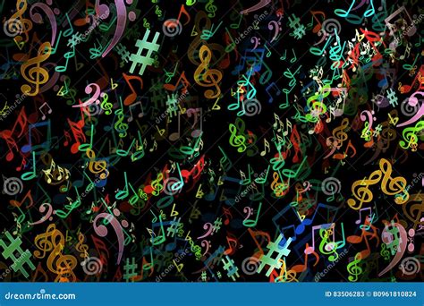 Graffiti Art Music Notes