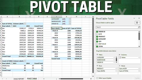 How To Create A Pivottable To Analyze Data In Excel Practical Example Youtube