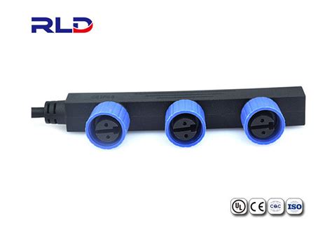 2 Pin Electrical Waterproof Plug Connector Male Female Plug Socket