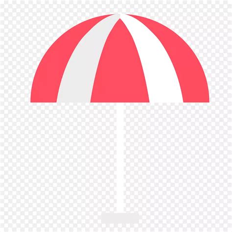 卡通红白相间大型遮阳伞PNG图片素材下载 图片编号7460424 PNG素材网