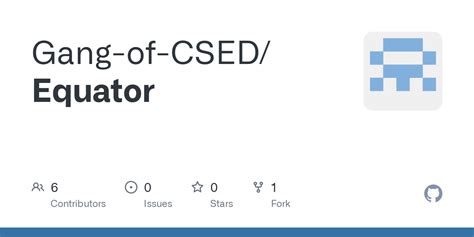 GitHub Gang Of CSED Equator