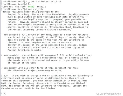 Linux实验二：文件io操作 Csdn博客