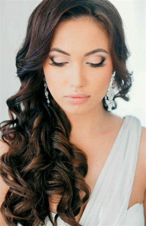 20 Wedding Hairstyles For Brown Hair Ideas Wohh Wedding