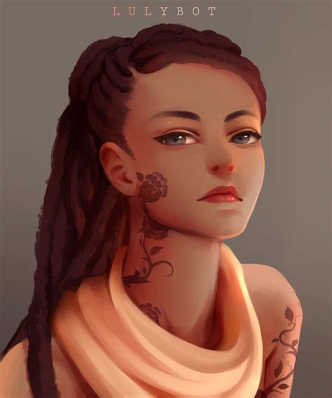 Commission Nahla By Lulybot On Deviantart Anime Braids How To Draw