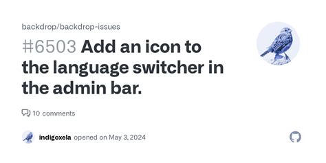 Follow Up Add Icon To Language Switcher In Admin Bar · Issue 6503