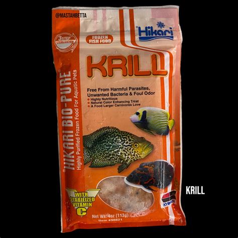 Hikari Frozen Krill — Mastah Betta