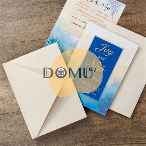 ซองงานแต่ง ซองการ์ดแต่งงาน 4x6 นิ้ว 5x7 นิ้ว สีพาสเทล 50ซอง แพค ซองยุโรป Envelope Shopee